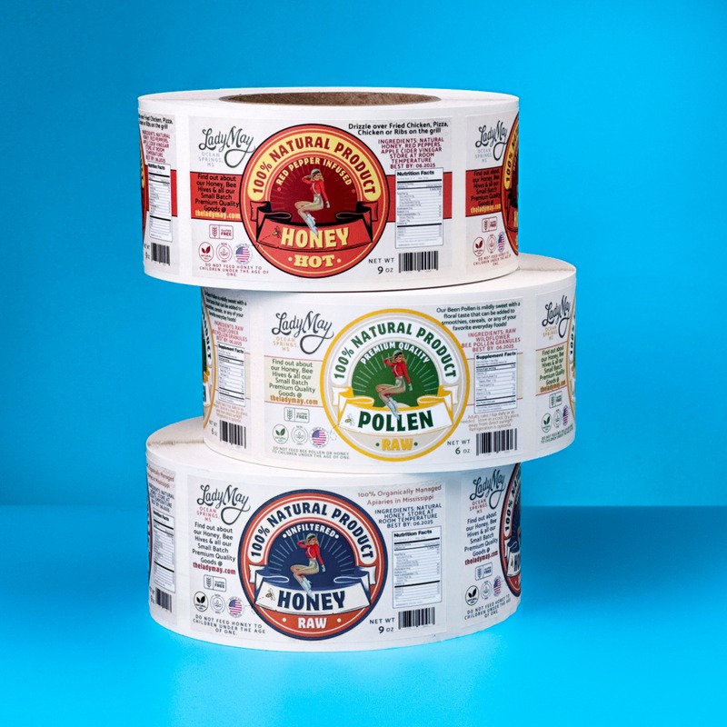 Print Custom Labels - Free Shipping | MakeStickers