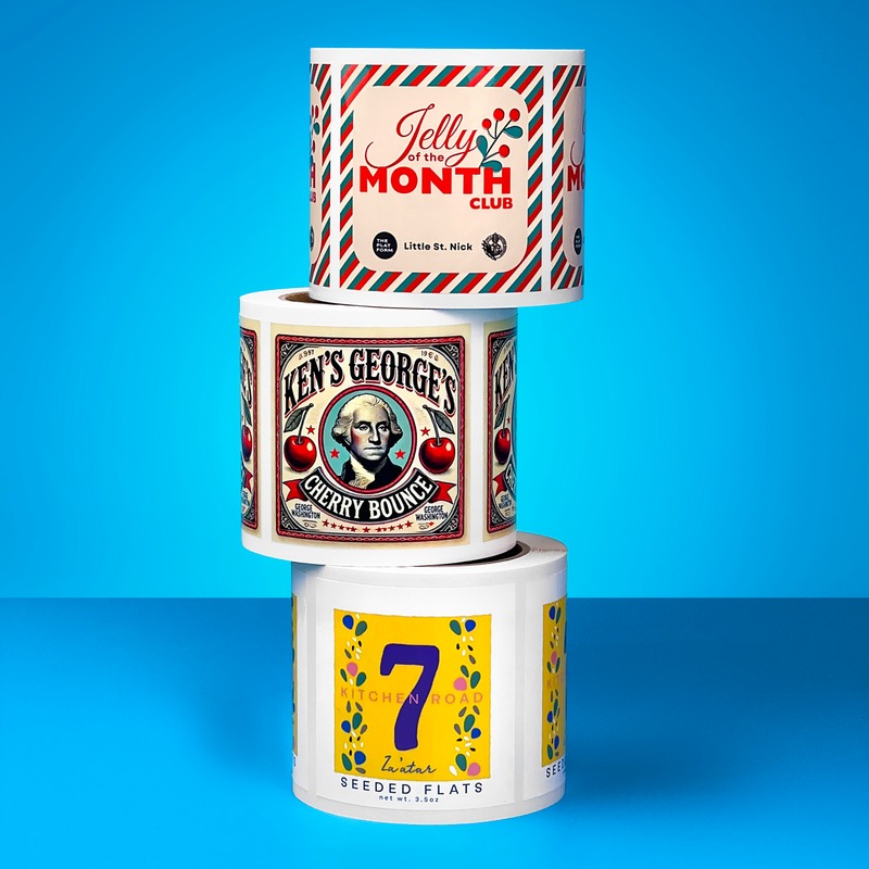 Custom Square Labels - Free Shipping | MakeStickers