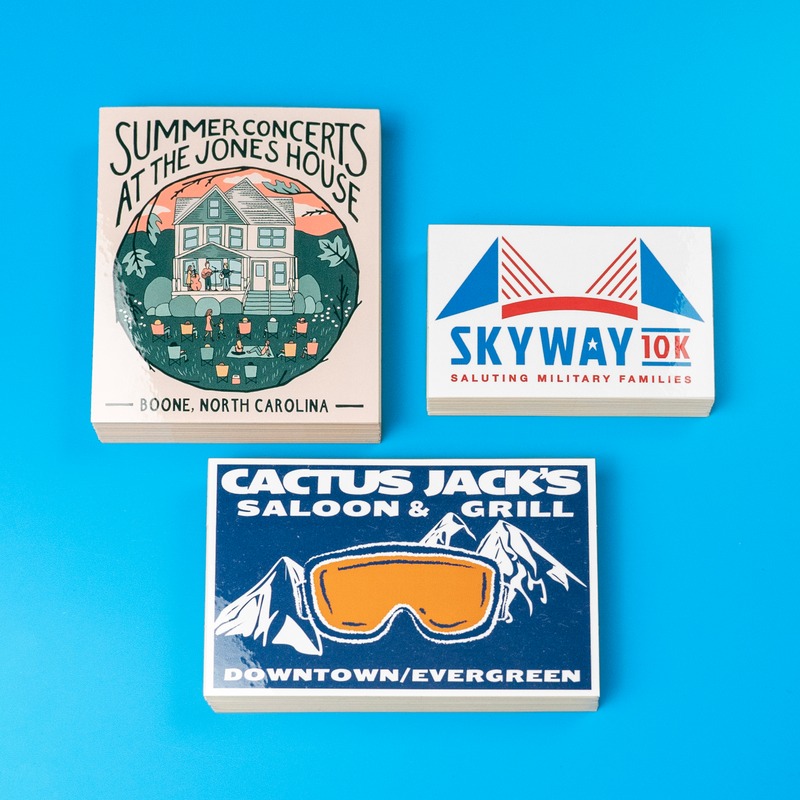 Custom Rectangle Stickers - Free Shipping | MakeStickers