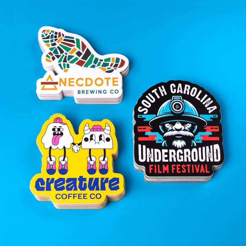 Print Custom Stickers - Free Shipping | MakeStickers